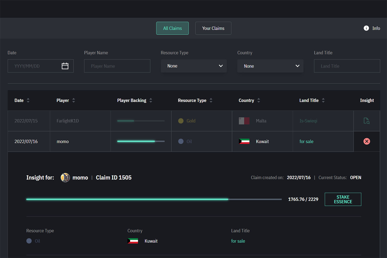 Arriva l'Earth 2 Player Resource Validation con bonus in Essence!